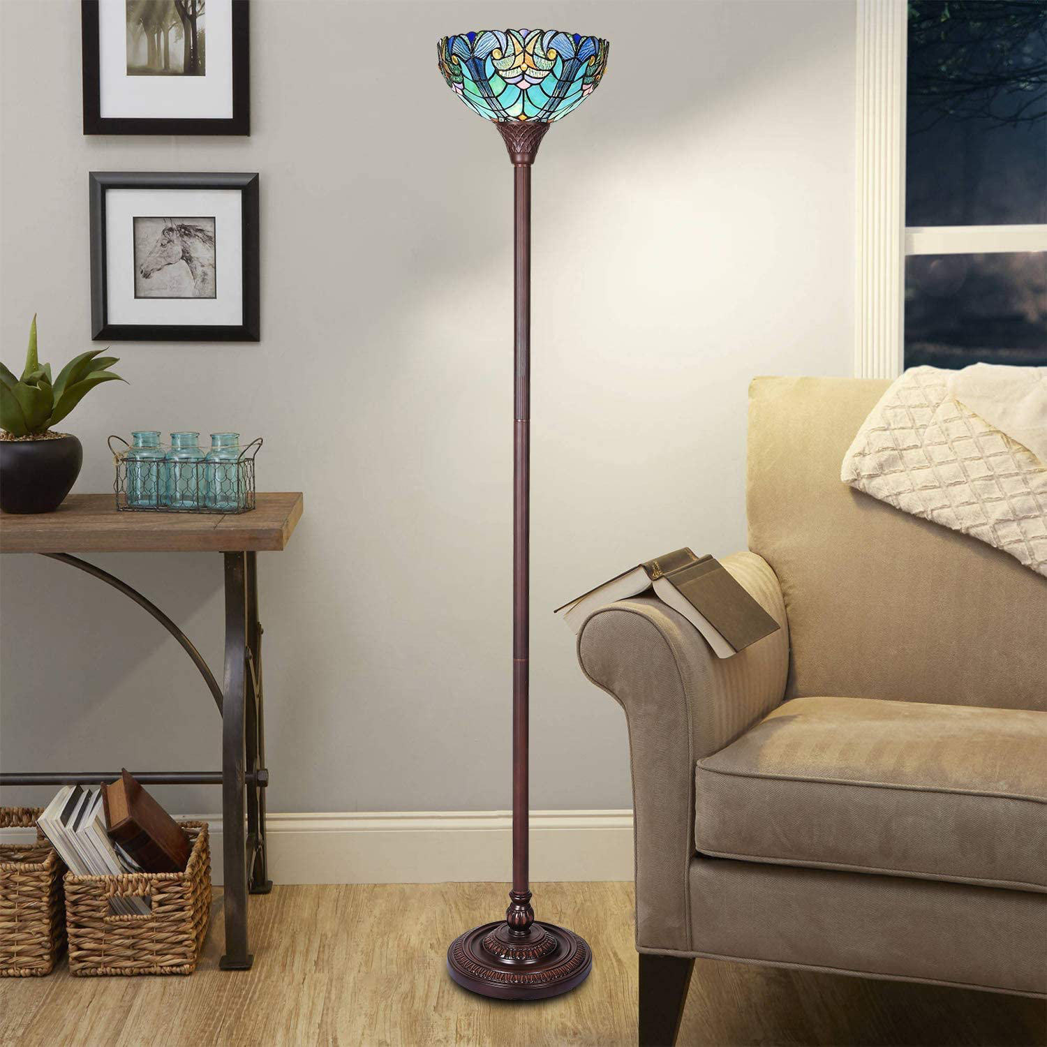 Bloomsbury Market Timucin 70" Torchiere Floor Lamp - Wayfair Canada